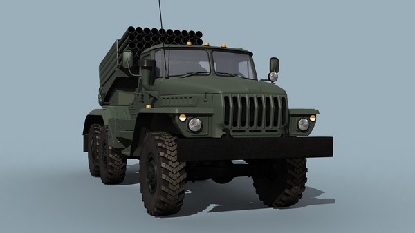 modelo 3d Grad family MLRS - TurboSquid 2096743