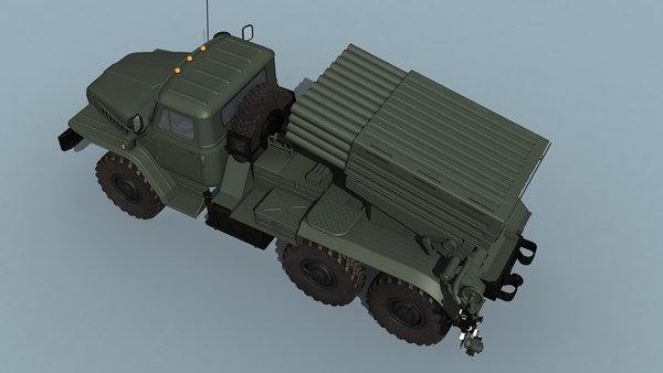 modelo 3d Grad family MLRS - TurboSquid 2096743