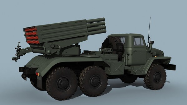 modelo 3d Grad family MLRS - TurboSquid 2096743