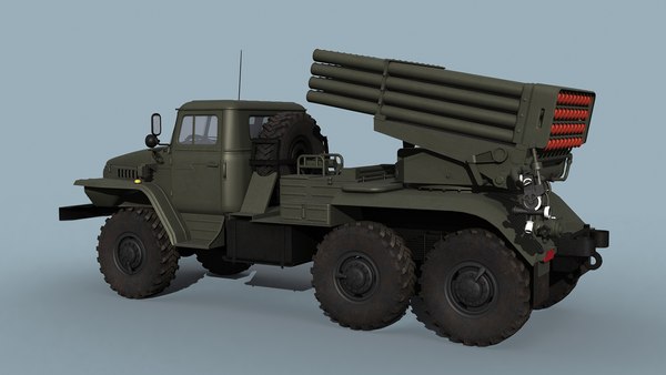 modelo 3d Grad family MLRS - TurboSquid 2096743