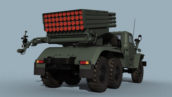 modelo 3d Grad family MLRS - TurboSquid 2096743