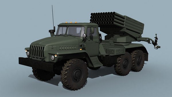 modelo 3d Grad family MLRS - TurboSquid 2096743