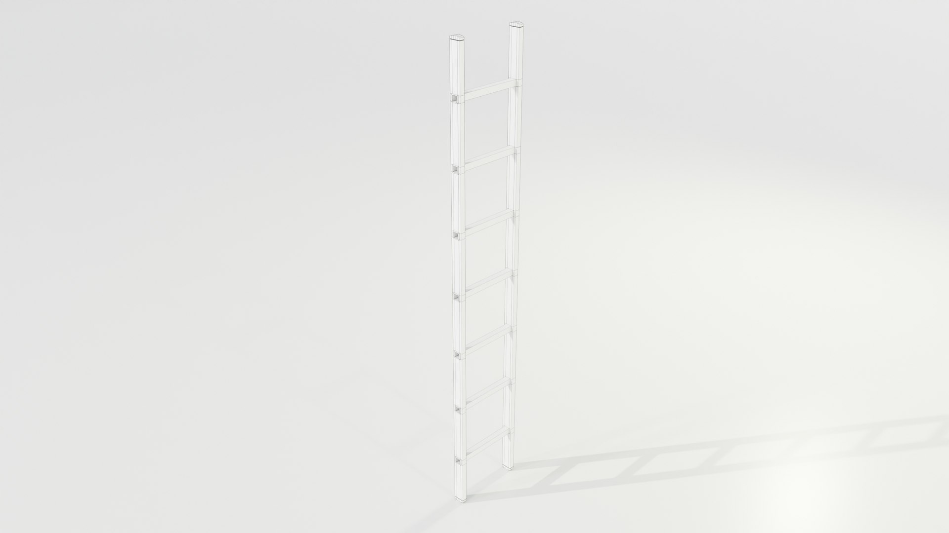 Aluminum Ladder 3D Model - TurboSquid 2148948