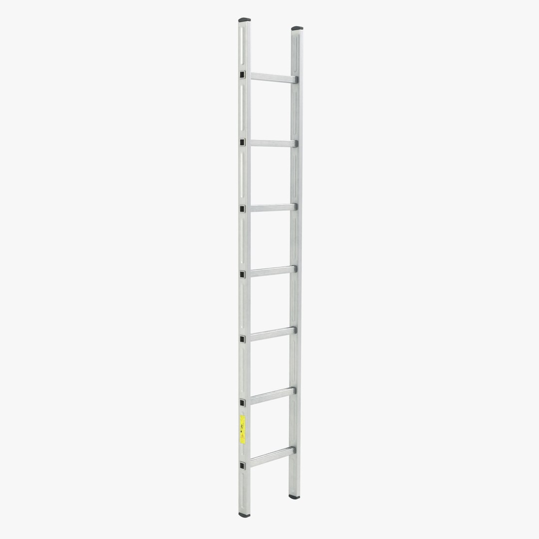 Aluminum Ladder 3D Model - TurboSquid 2148948