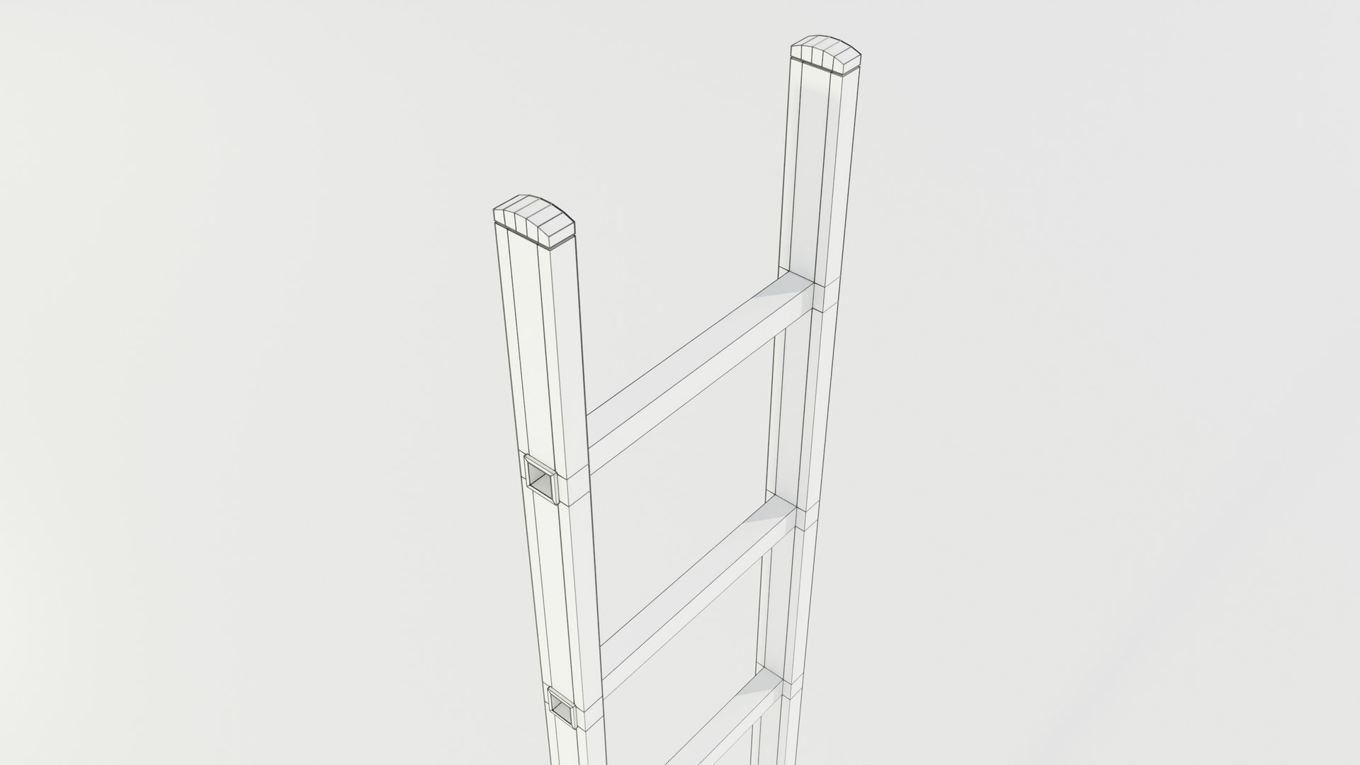 Aluminum Ladder 3D Model - TurboSquid 2148948