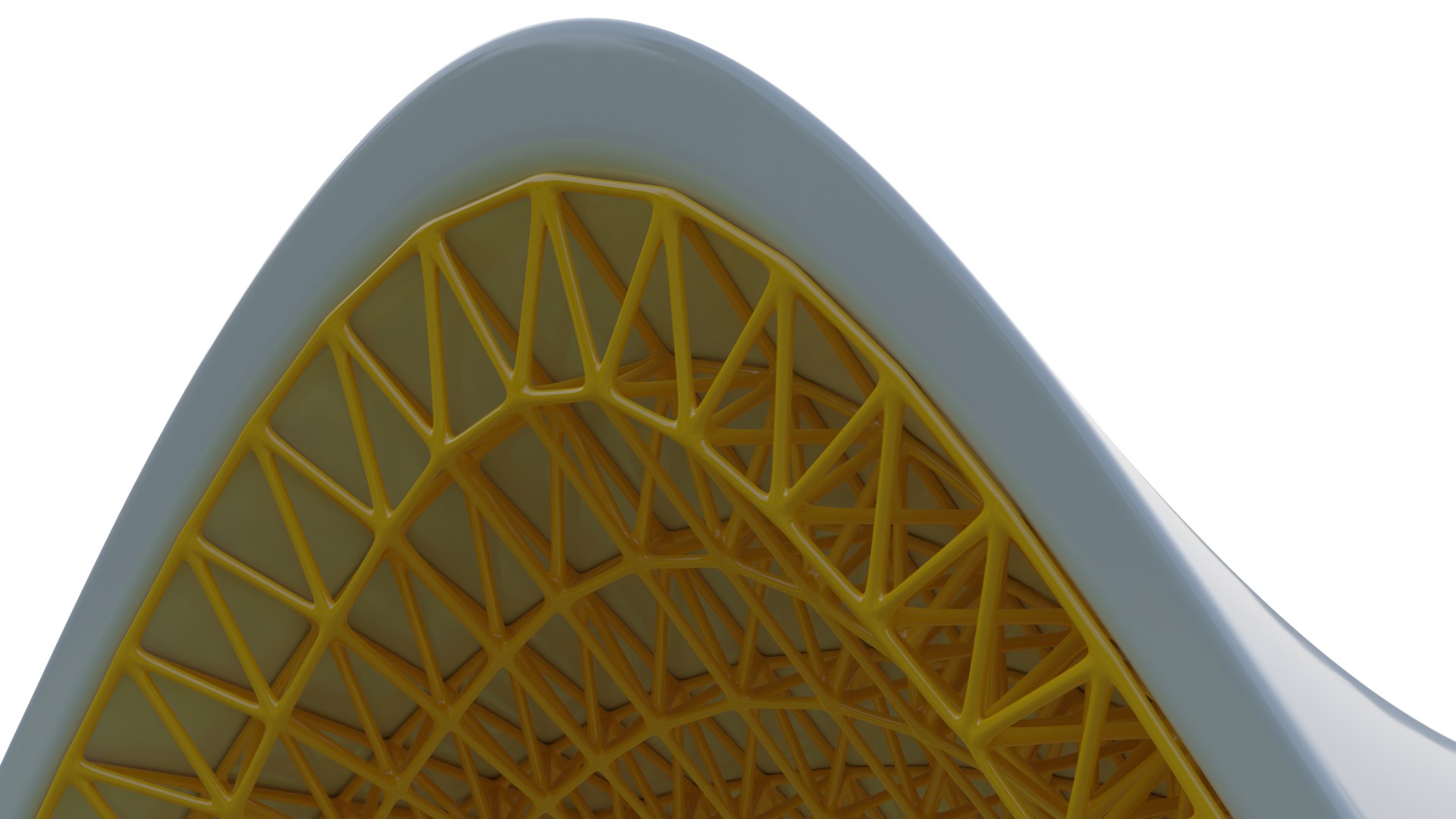 Wavy Space Truss System 02 3D Model - TurboSquid 2258871