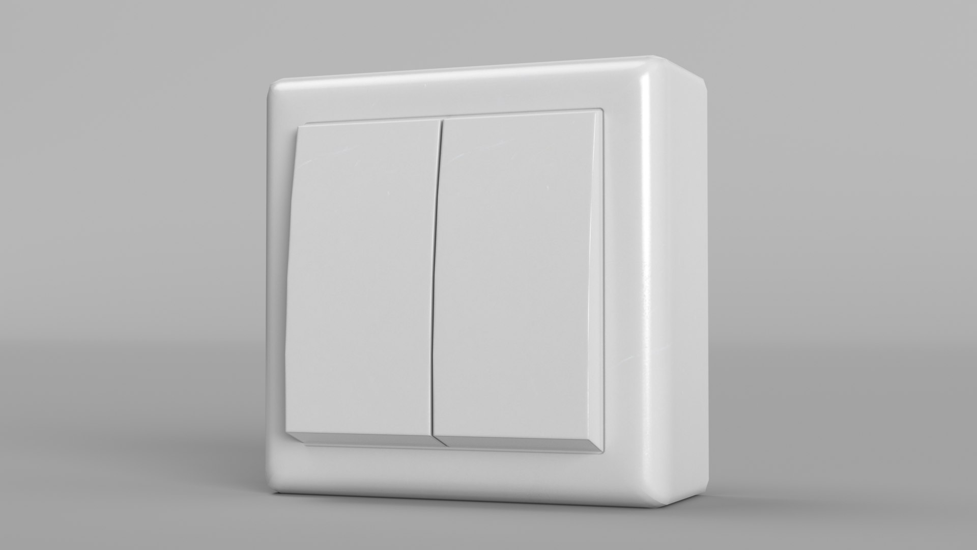 3D Two Key Switch - TurboSquid 1971118