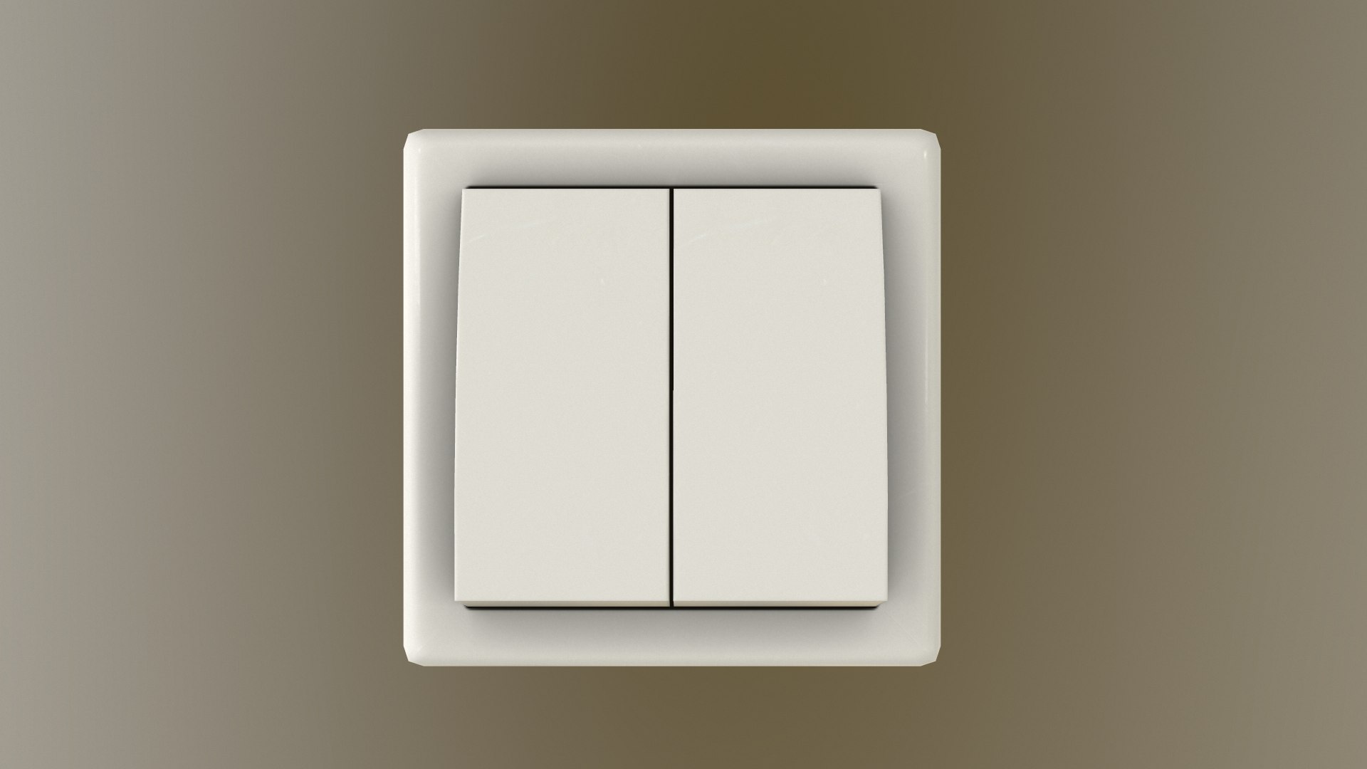 3D Two Key Switch - TurboSquid 1971118