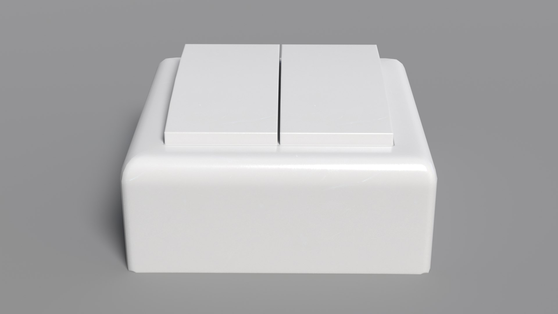 3D Two Key Switch - TurboSquid 1971118