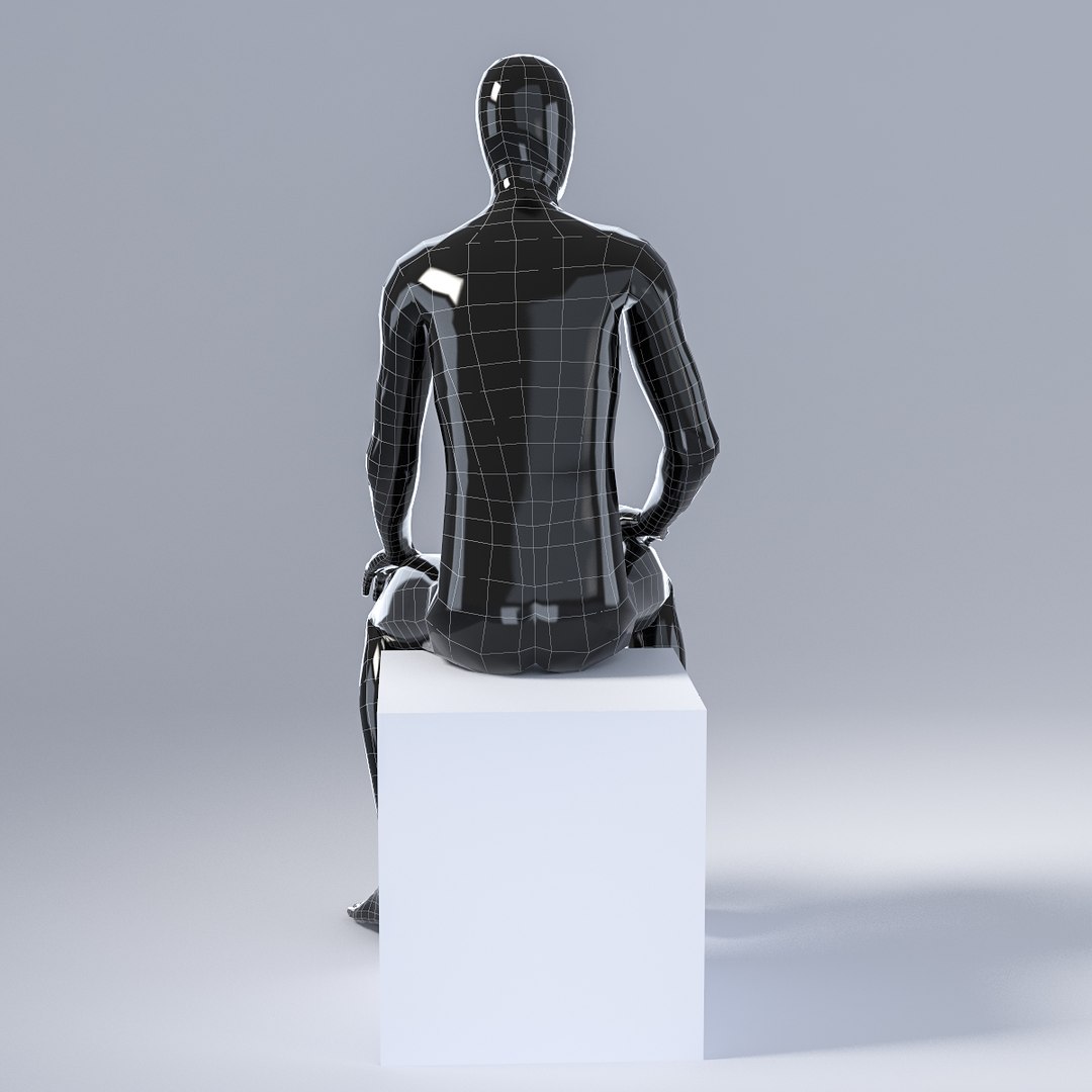Male Mannequin 3d Model