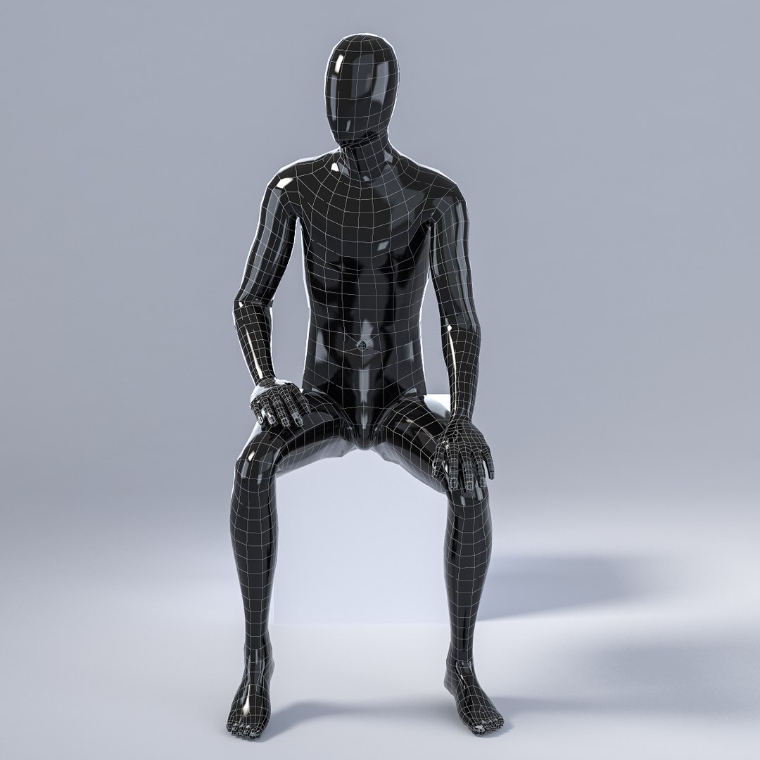 Male Mannequin 3d Model
