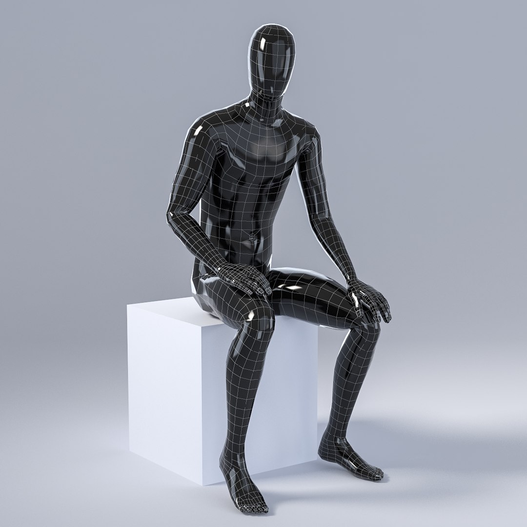 Male Mannequin 3d Model