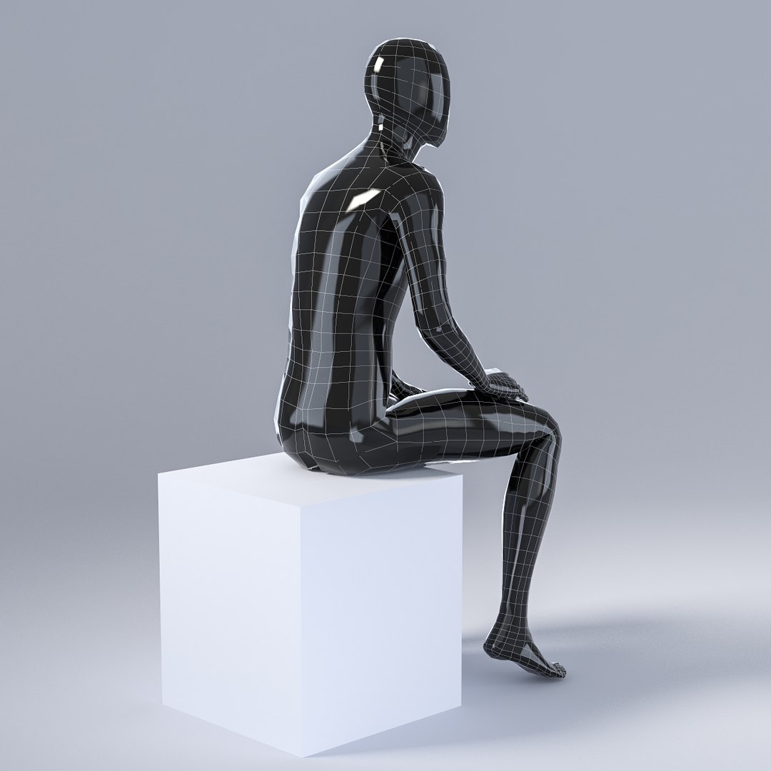 Male Mannequin 3d Model