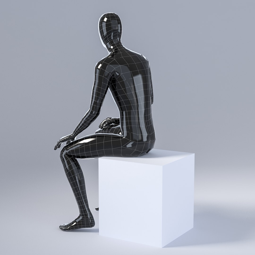 Male Mannequin 3d Model