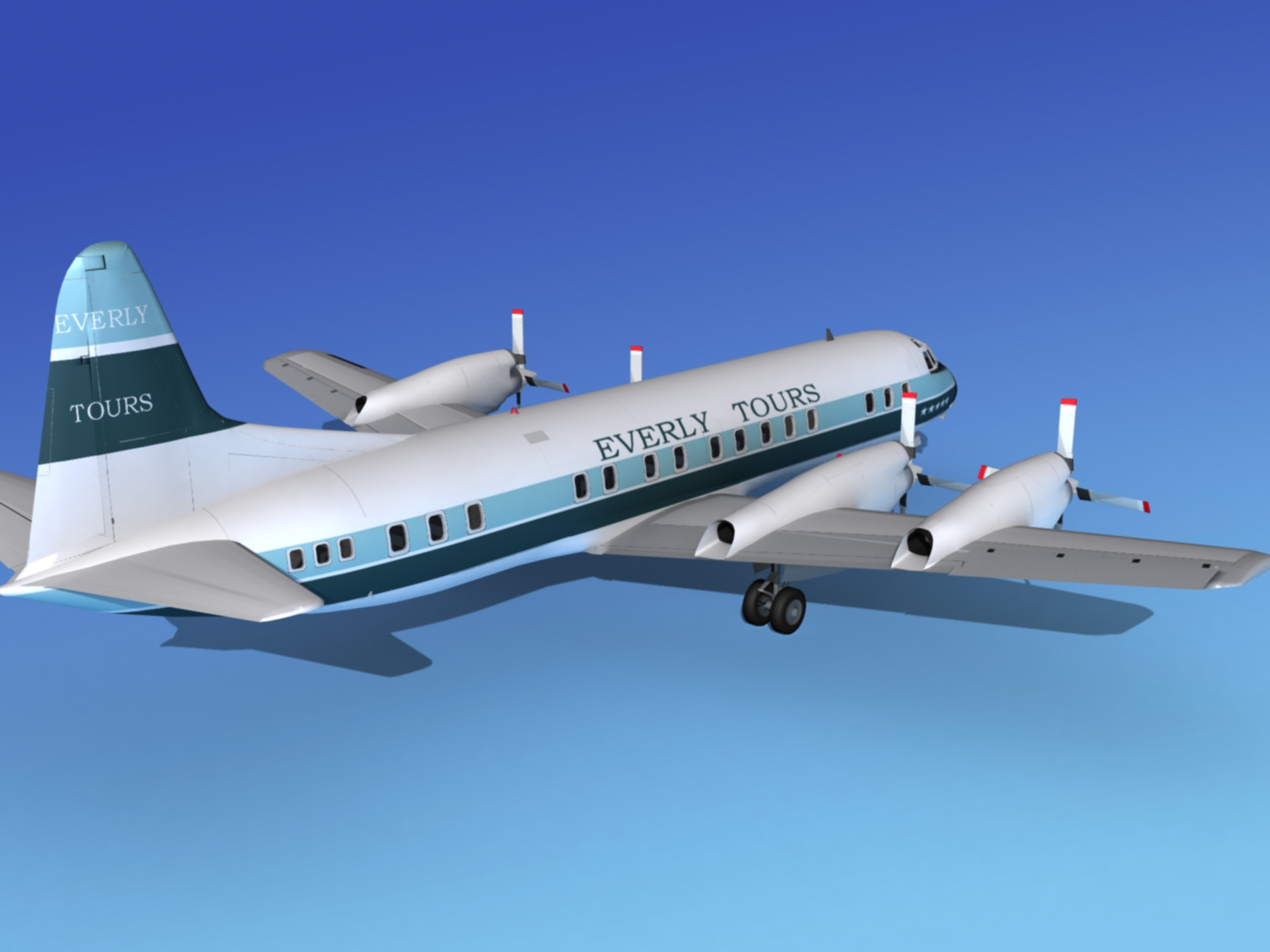 3d propellers electra lockheed