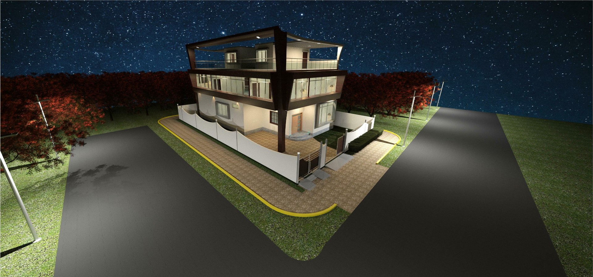 Design House Modern Light Model - TurboSquid 1238934