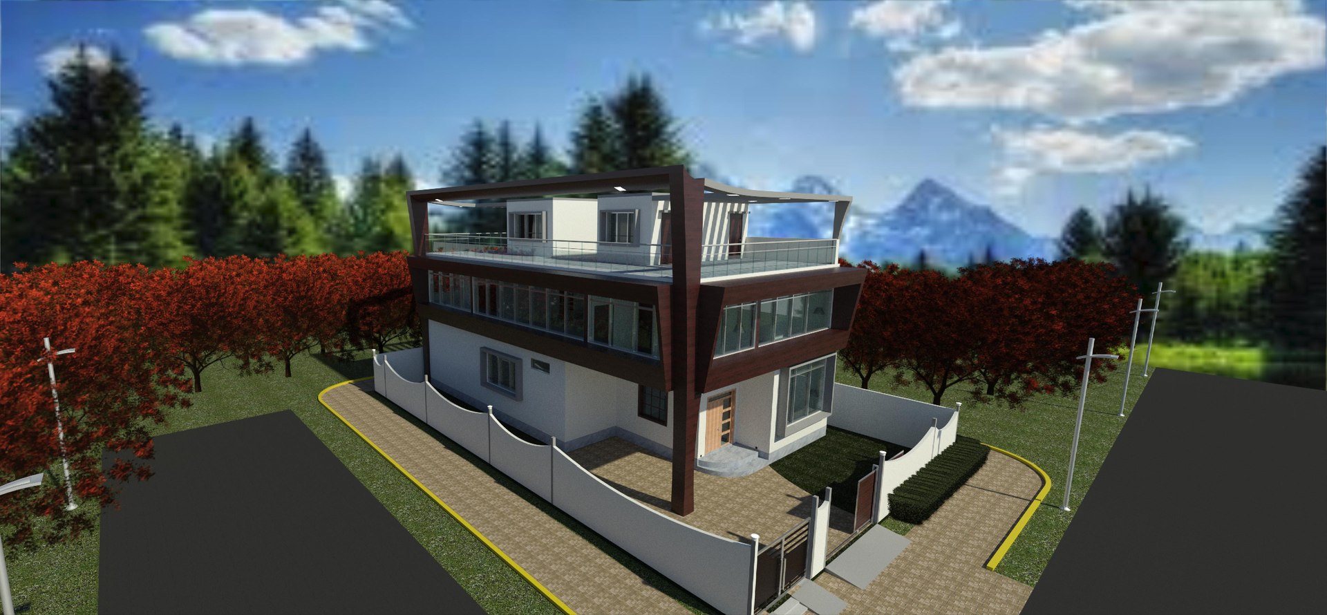 Design House Modern Light Model - TurboSquid 1238934