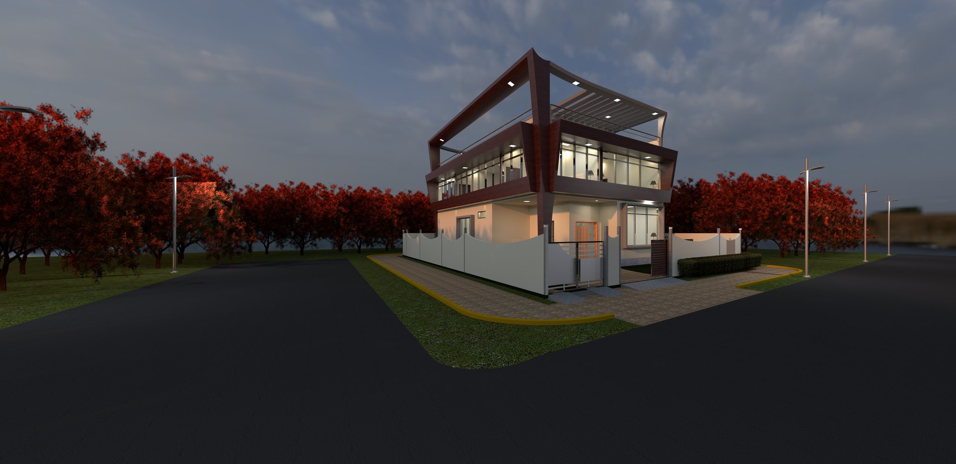 Design House Modern Light Model - TurboSquid 1238934