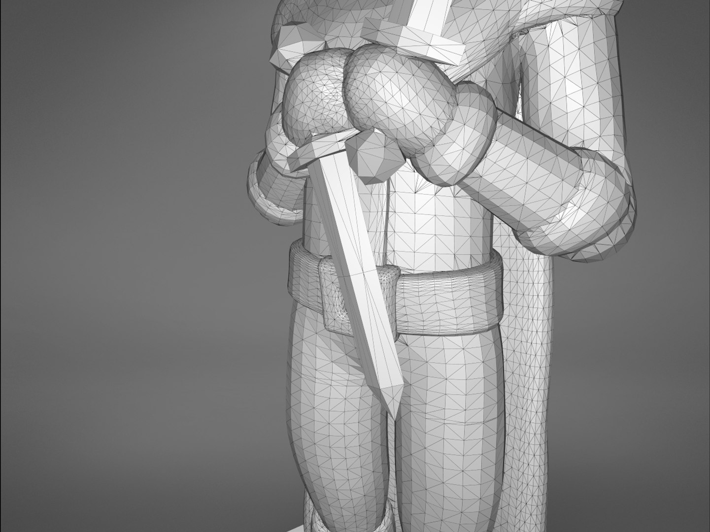 Elf Rogue Character Figures 3D Model - TurboSquid 1286669