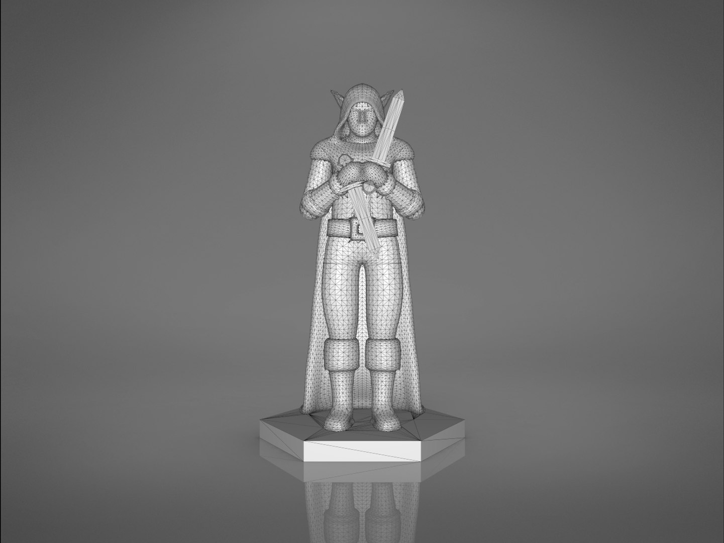 Elf Rogue Character Figures 3D Model - TurboSquid 1286669