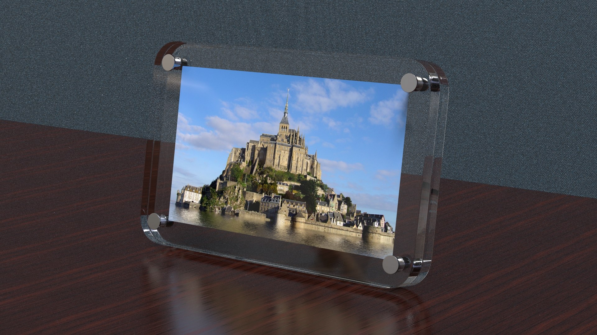 Clear Photo Frame Model - TurboSquid 1617631