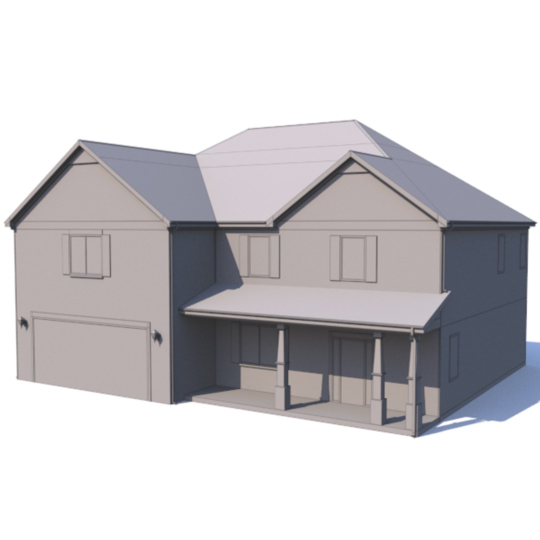 House 28 3d Obj