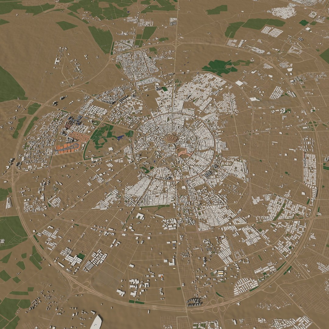 Erbil Iraq - City And Urban 3D Model - TurboSquid 2317087
