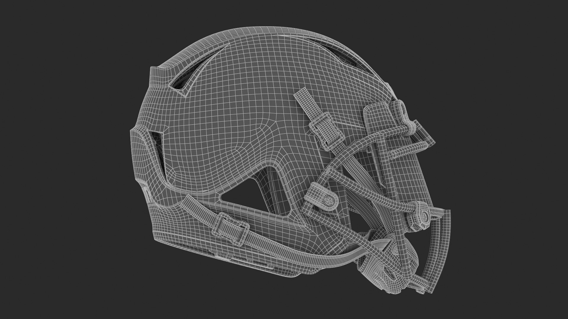 3D Xenith Shadow Football Helmet Model - TurboSquid 2073731
