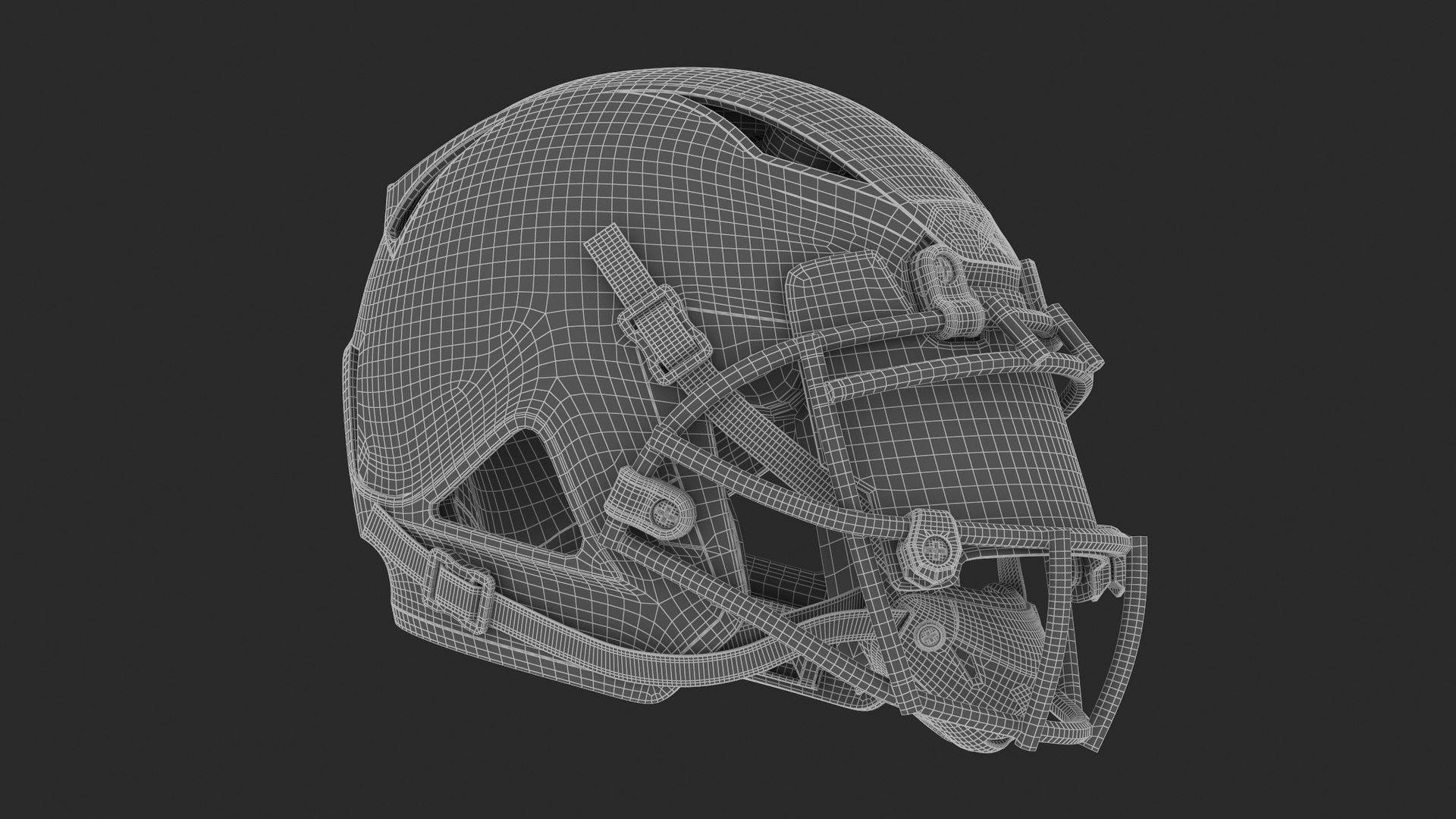 3D Xenith Shadow Football Helmet Model - TurboSquid 2073731