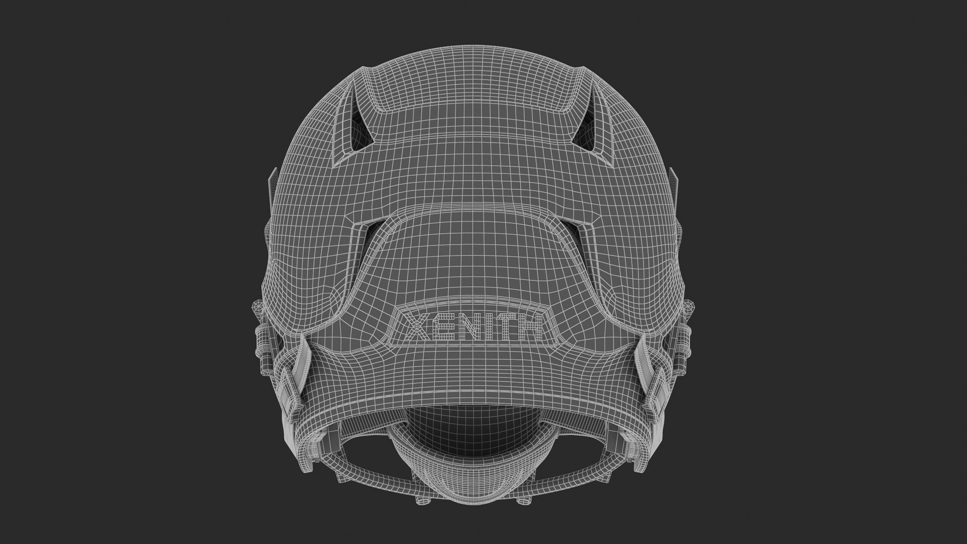 3D Xenith Shadow Football Helmet Model - TurboSquid 2073731