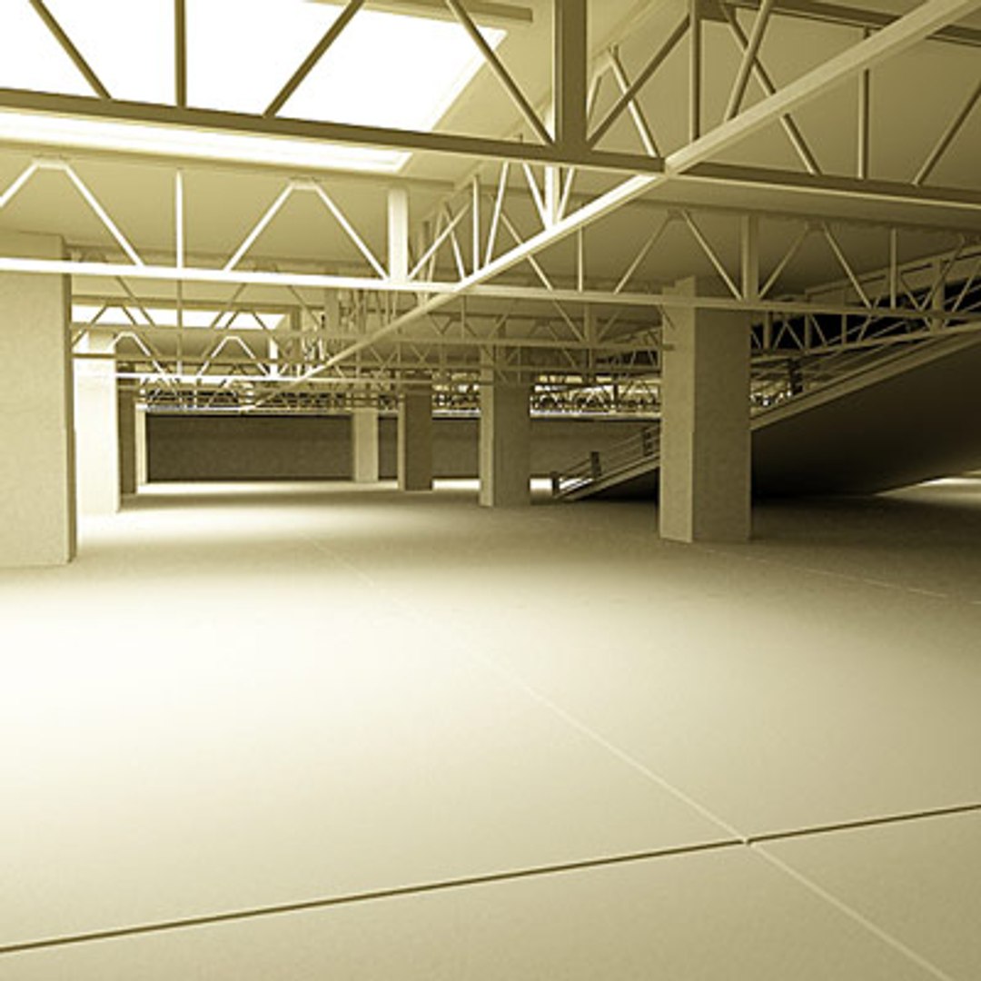 space scene 3d model