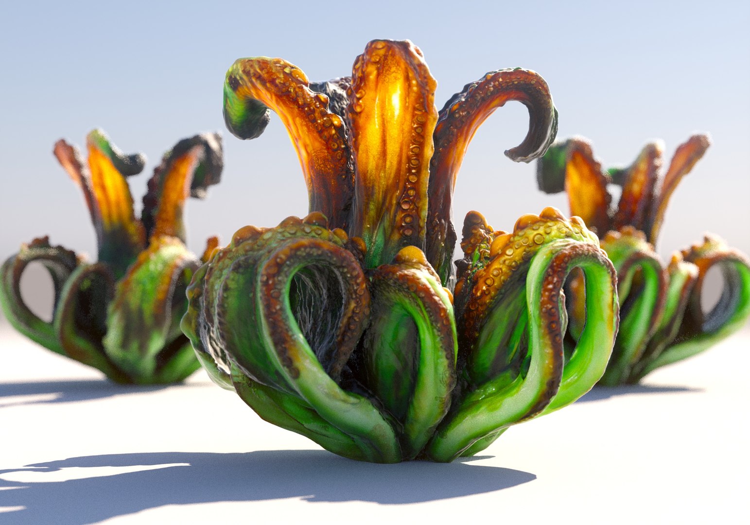 Alien Plants 3D Model - TurboSquid 2402081