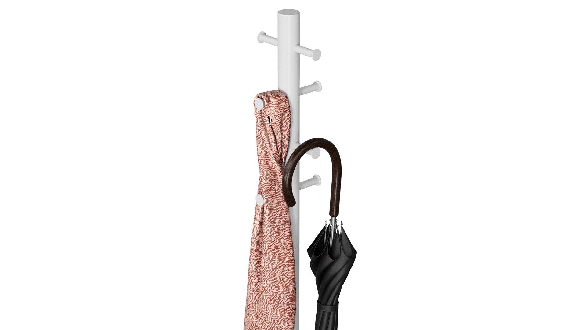 Hanger Pillar Coat Rack Umbra 3D Model - TurboSquid 1947267