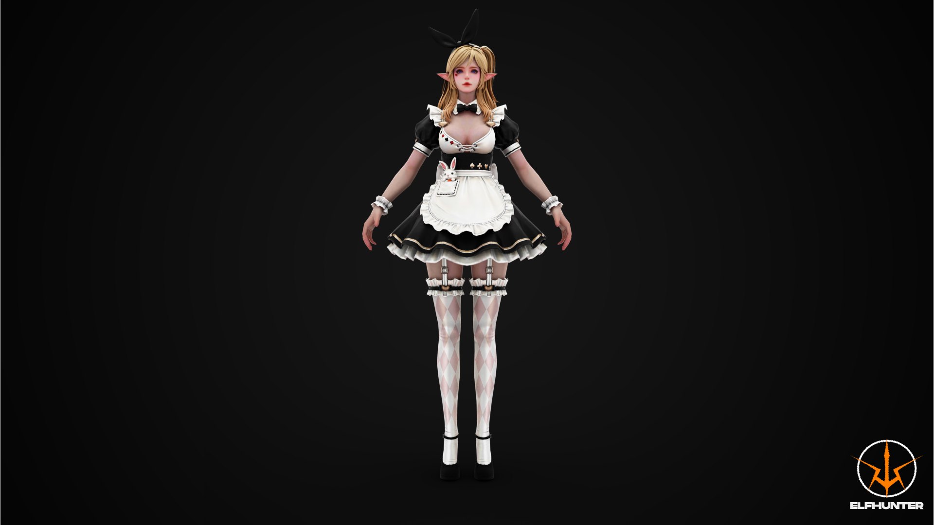 3D EXCLUSIVE ELF CASINO WAITER Model - TurboSquid 2090591