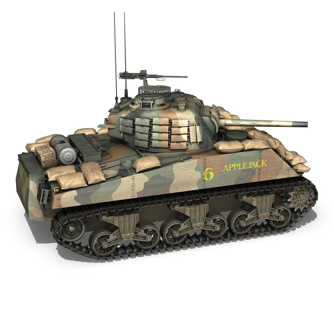 M4a3 Sherman - Tank 3ds