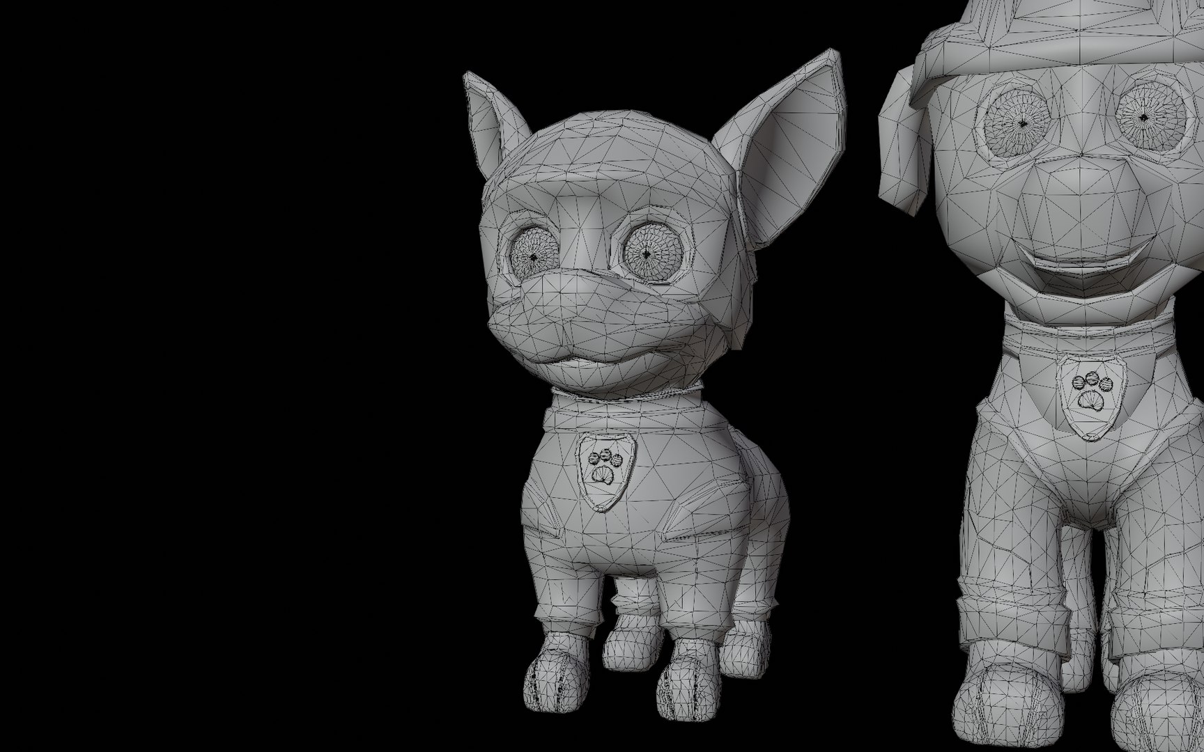 Cartoon Animal Dogs PAWS Patrol 3D Model - TurboSquid 2146638