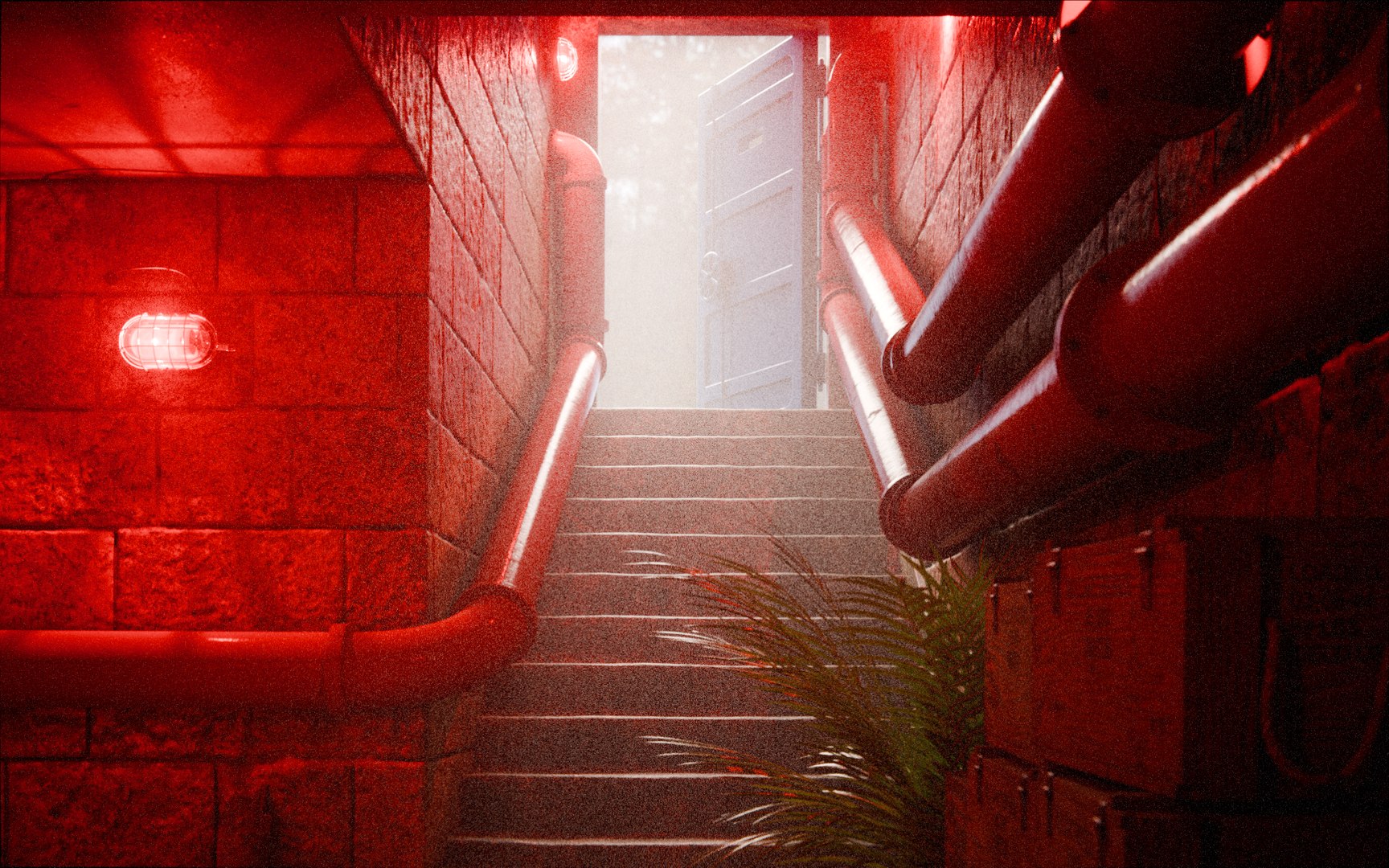 3D Underground Bunker 3d Scene - TurboSquid 2277933