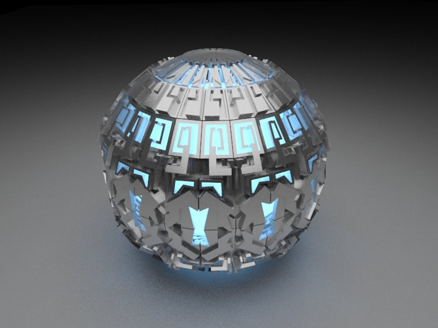 3d Alien Artifact