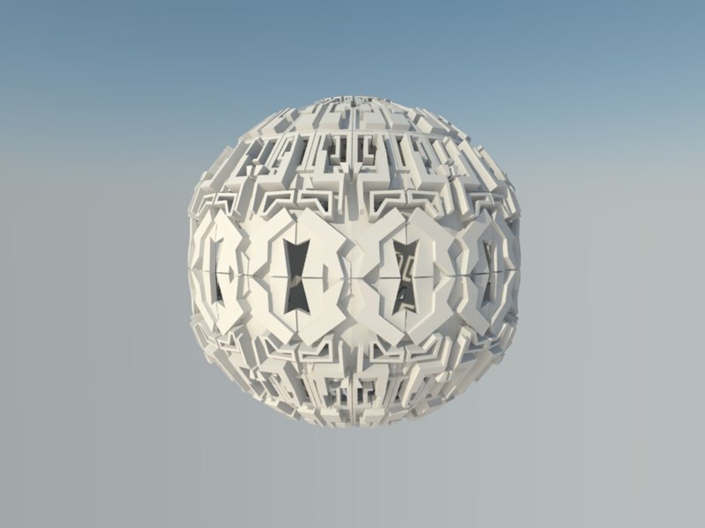 3d Alien Artifact