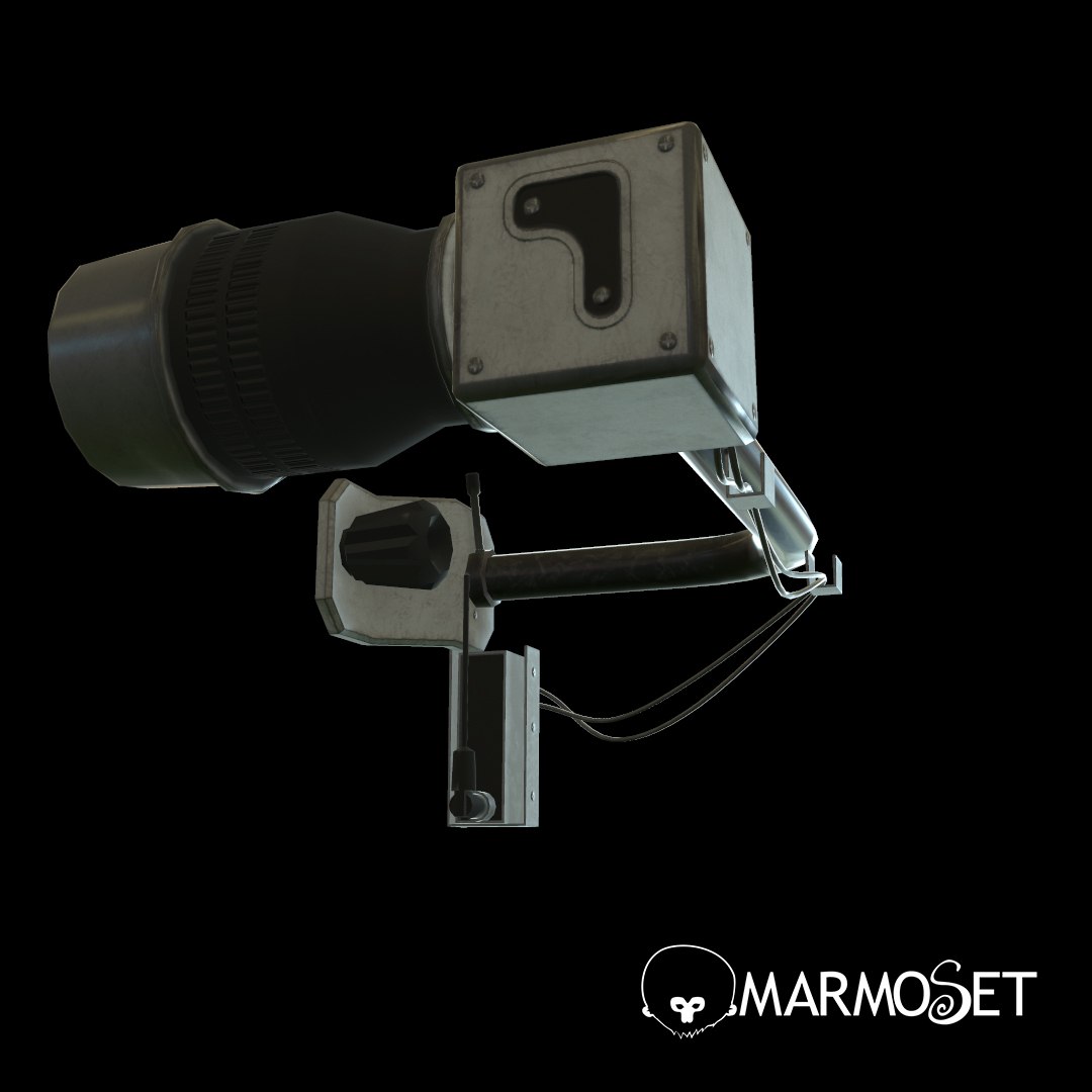 3D Scifi Camera Mount Model - TurboSquid 1241753
