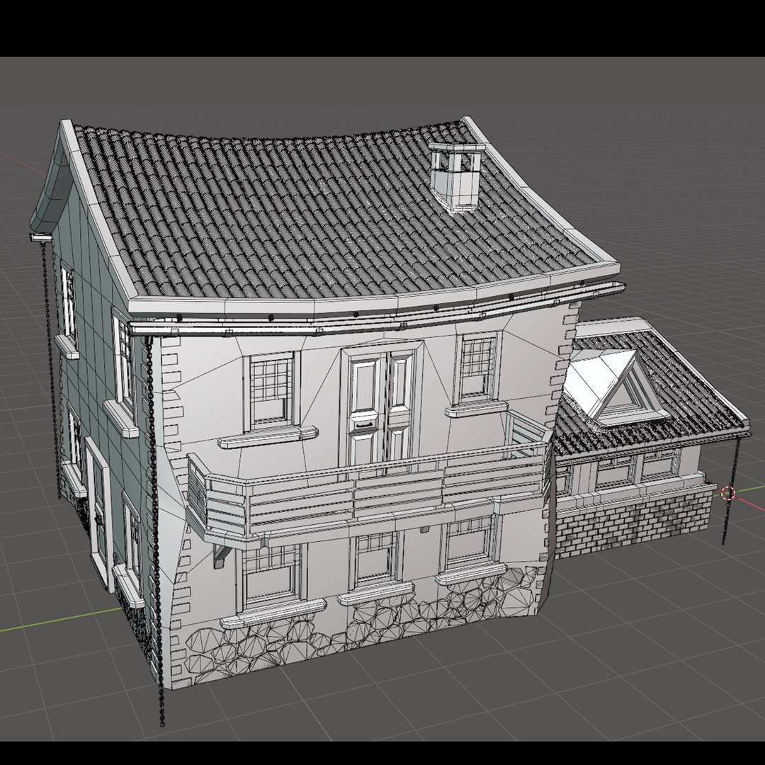 Village House 3D Model - TurboSquid 2260632