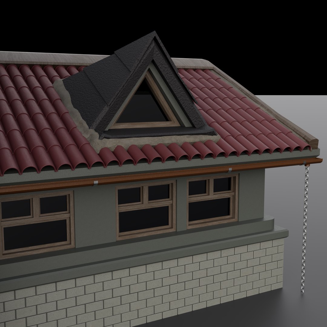 Village House 3D Model - TurboSquid 2260632