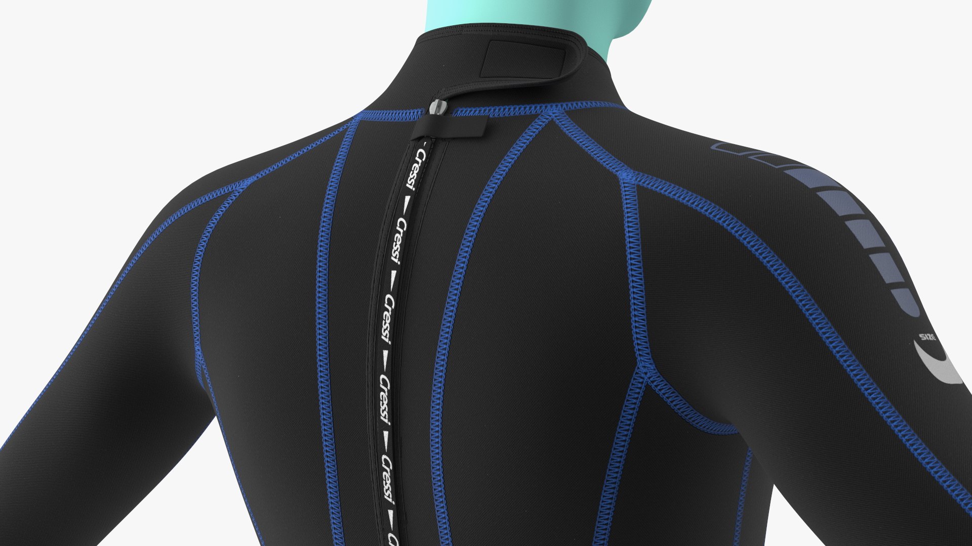 Man Wetsuit Cressi Full Version 3D Model - TurboSquid 2241969