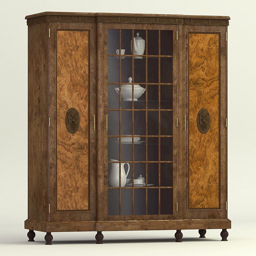 Antique Cupboard Classic Model - TurboSquid 1594257