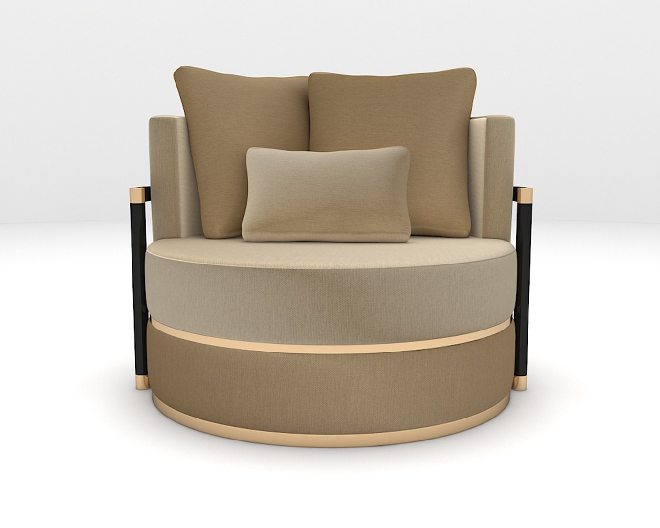 3D Frato Como Armchair Model - TurboSquid 1820112