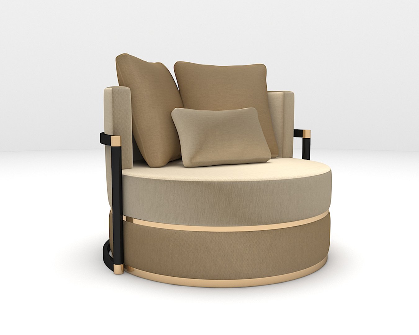 3D Frato Como Armchair Model - TurboSquid 1820112
