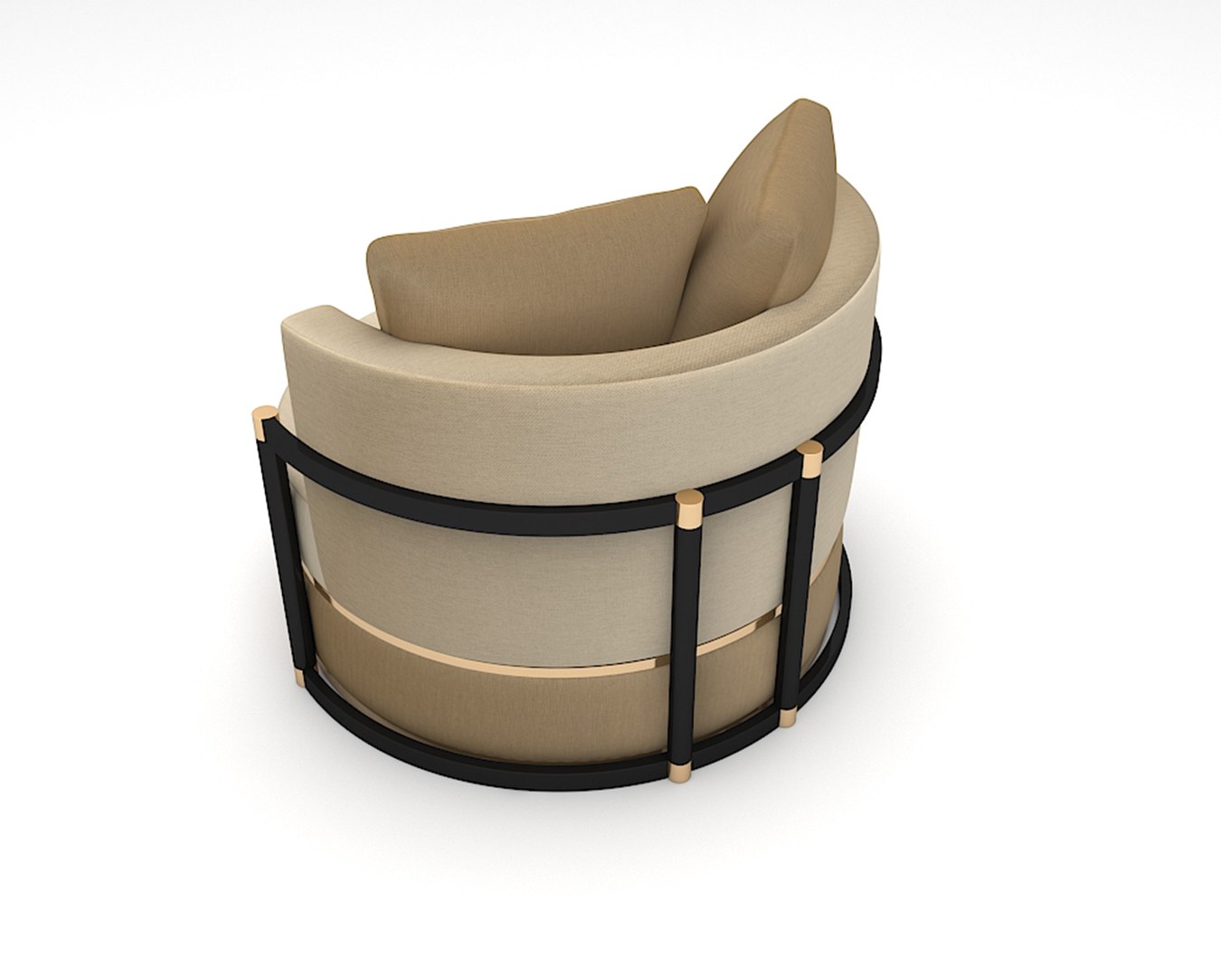 3D Frato Como Armchair Model - TurboSquid 1820112