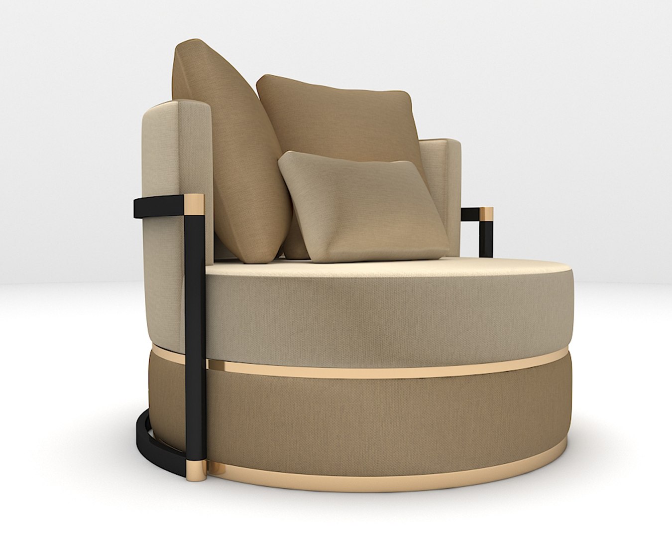 3D Frato Como Armchair Model - TurboSquid 1820112