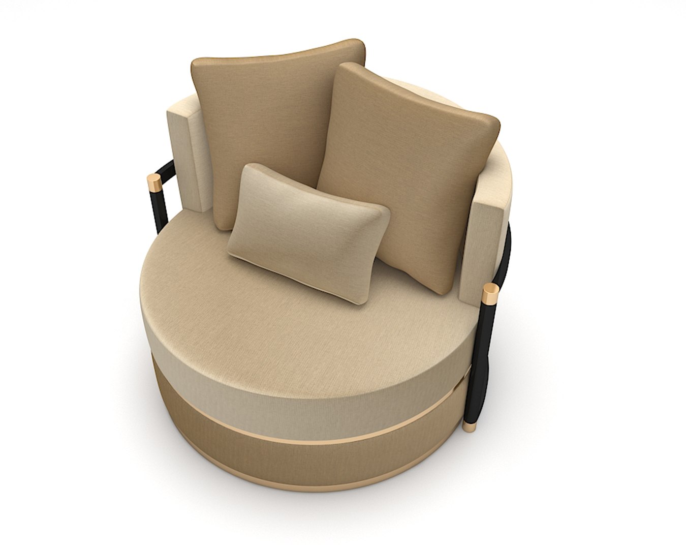 3D Frato Como Armchair Model - TurboSquid 1820112