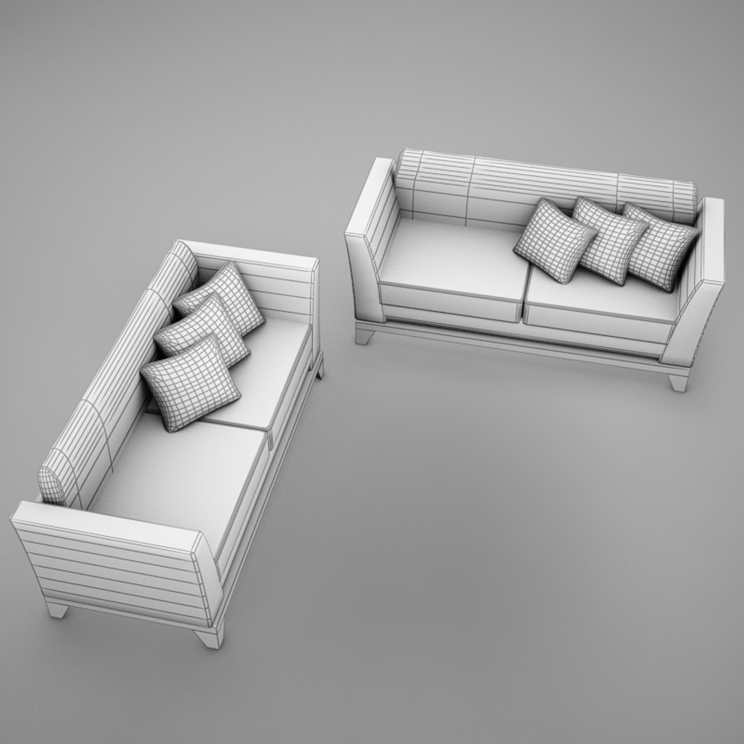 living room files 3d max